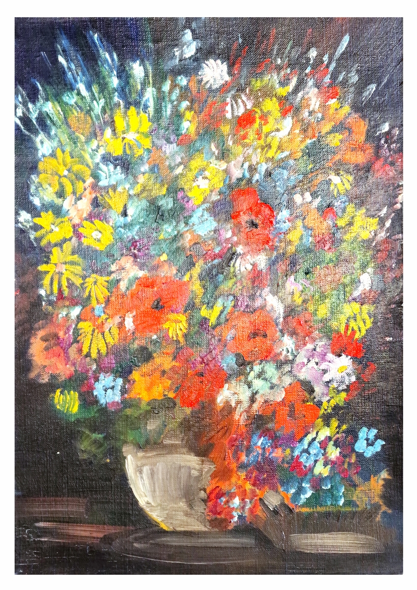 Tony Agostini | Gerbe de fleurs sauvages | MutualArt