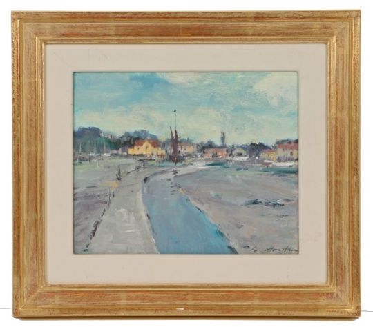Ian Houston | Pin Mill Hard at Low Water | MutualArt
