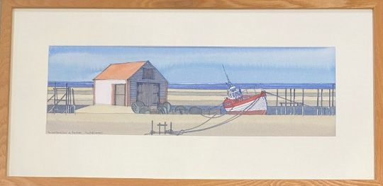 Nicholas Barnham | The Coal Barn & Sally at Thornham | MutualArt