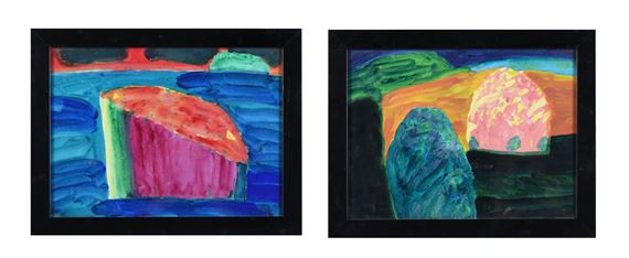 William Crozier | THE ISLAND, ROARING WATER BAY; HAY STOOKS, WEST CORK ...