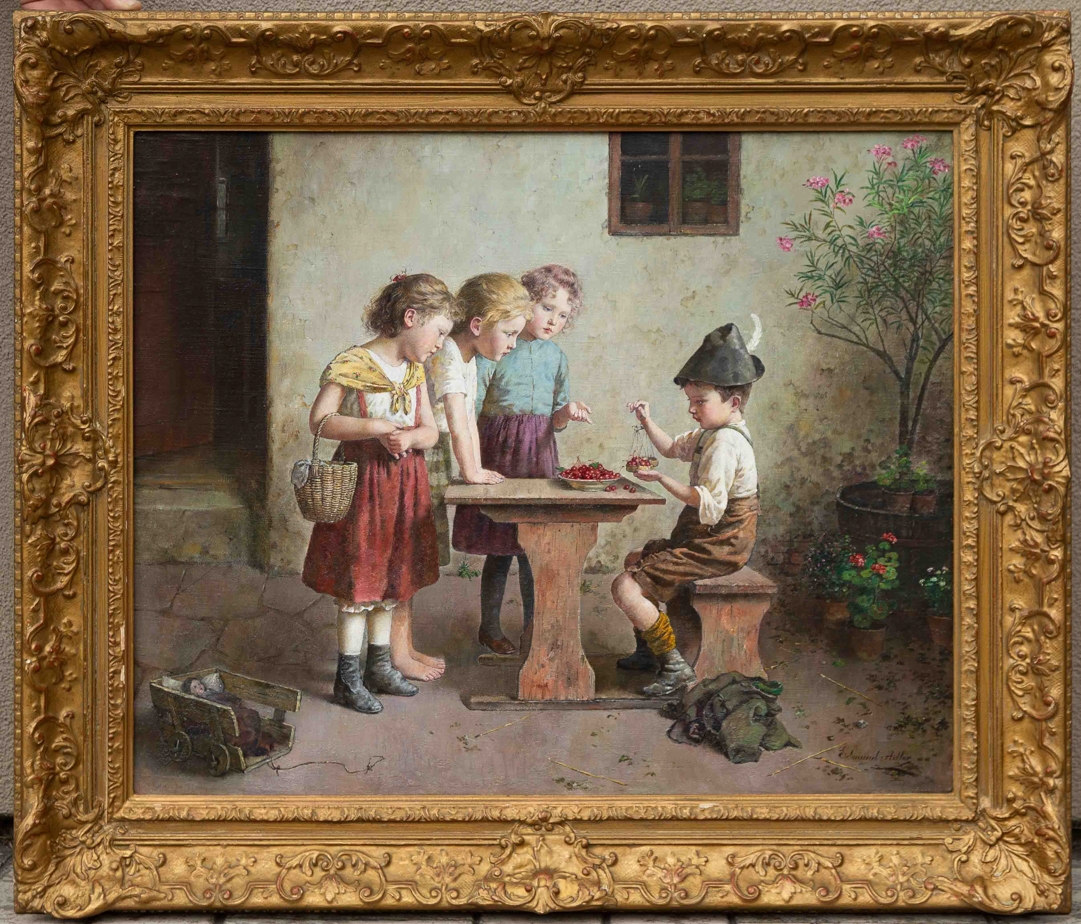 Edmund Adler | Counting Cherries | MutualArt