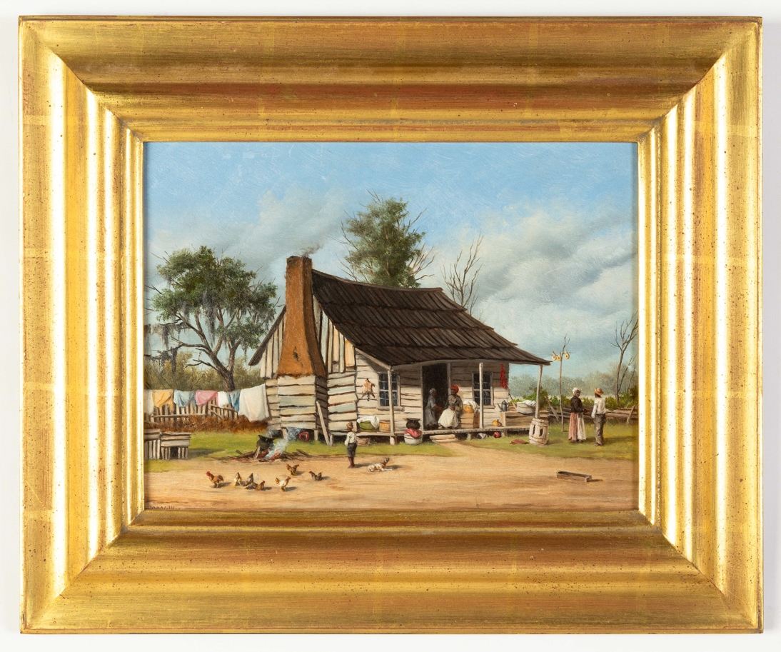 William Aiken Walker |, Cabin Scene | MutualArt