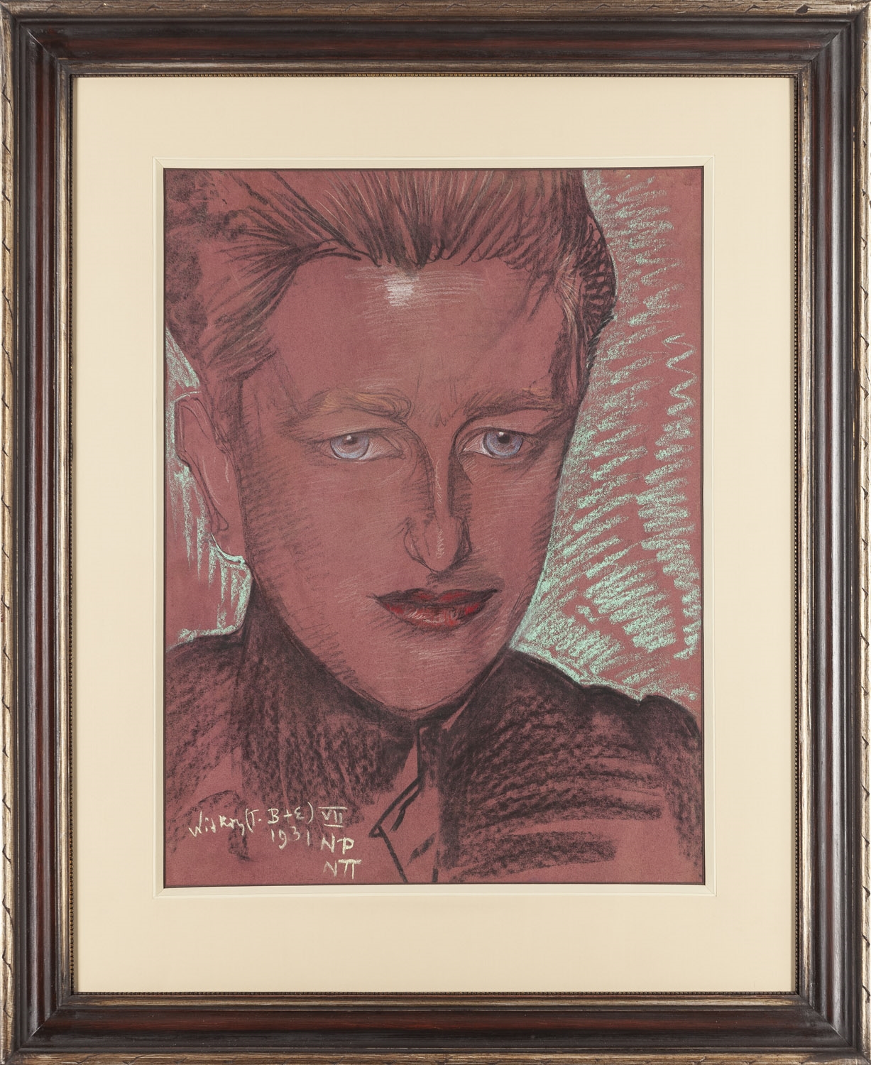Stanislaw Ignacy Witkiewicz | Portrait of Paweł Iliński (1931) | MutualArt