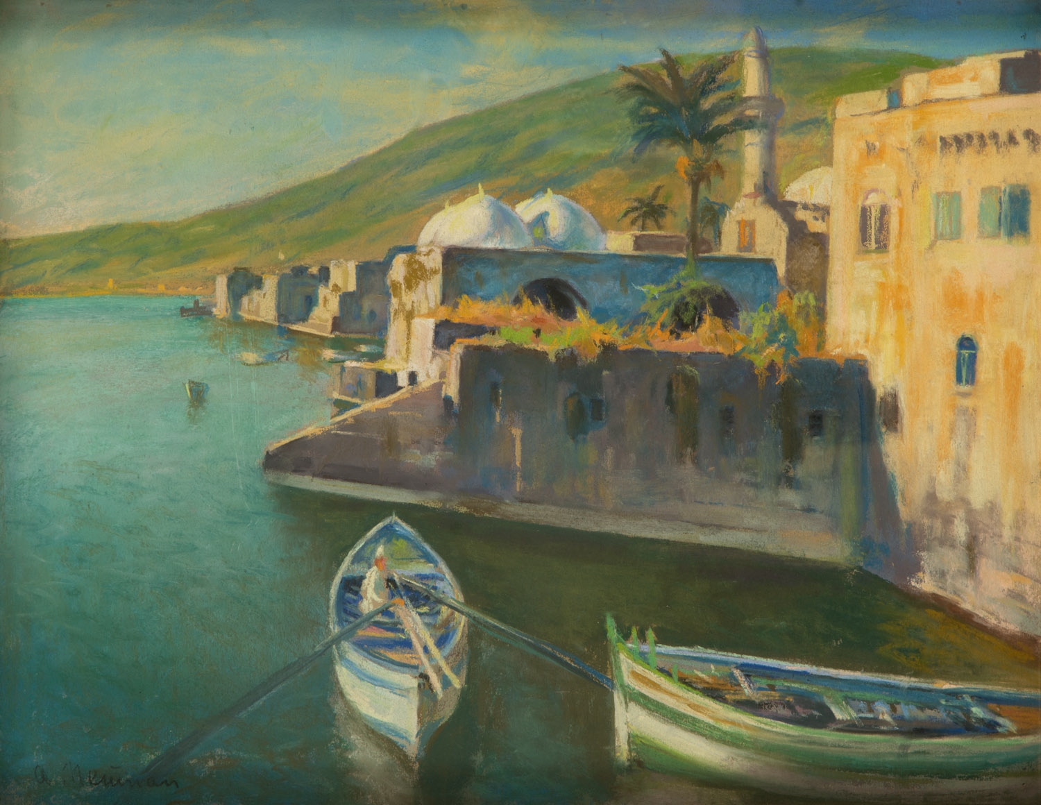 Abraham Neuman | Eastern landscape | MutualArt