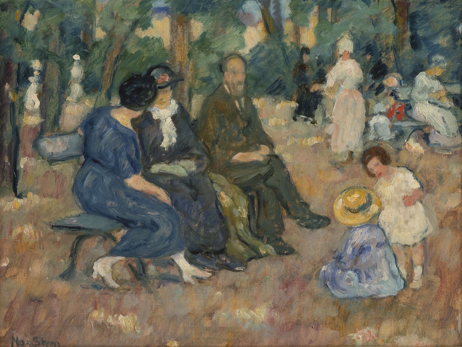 Max Stern | Early Spring at the Hofgarten in Munich | MutualArt