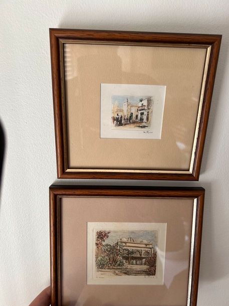 M. Roux | Pair of orientalist prints | MutualArt