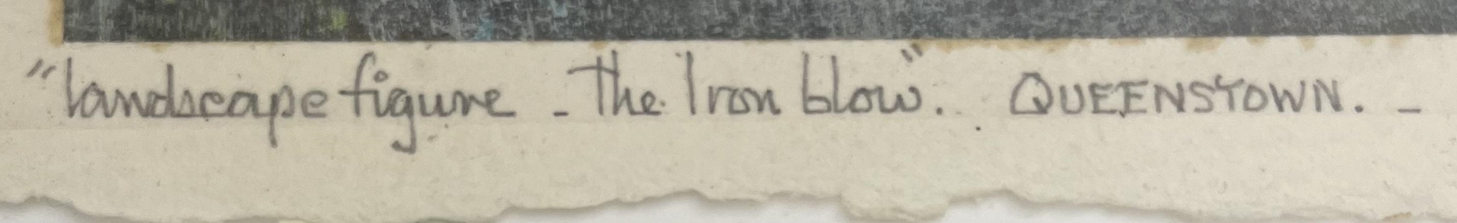 Thomas Gleghorn | The Iron Blow Queenstown Tas. 1991 (Landscape Figure ...