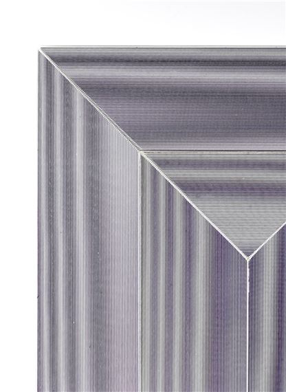Sydney Cash | Pinstripe Geometric Structure, (1988) | MutualArt