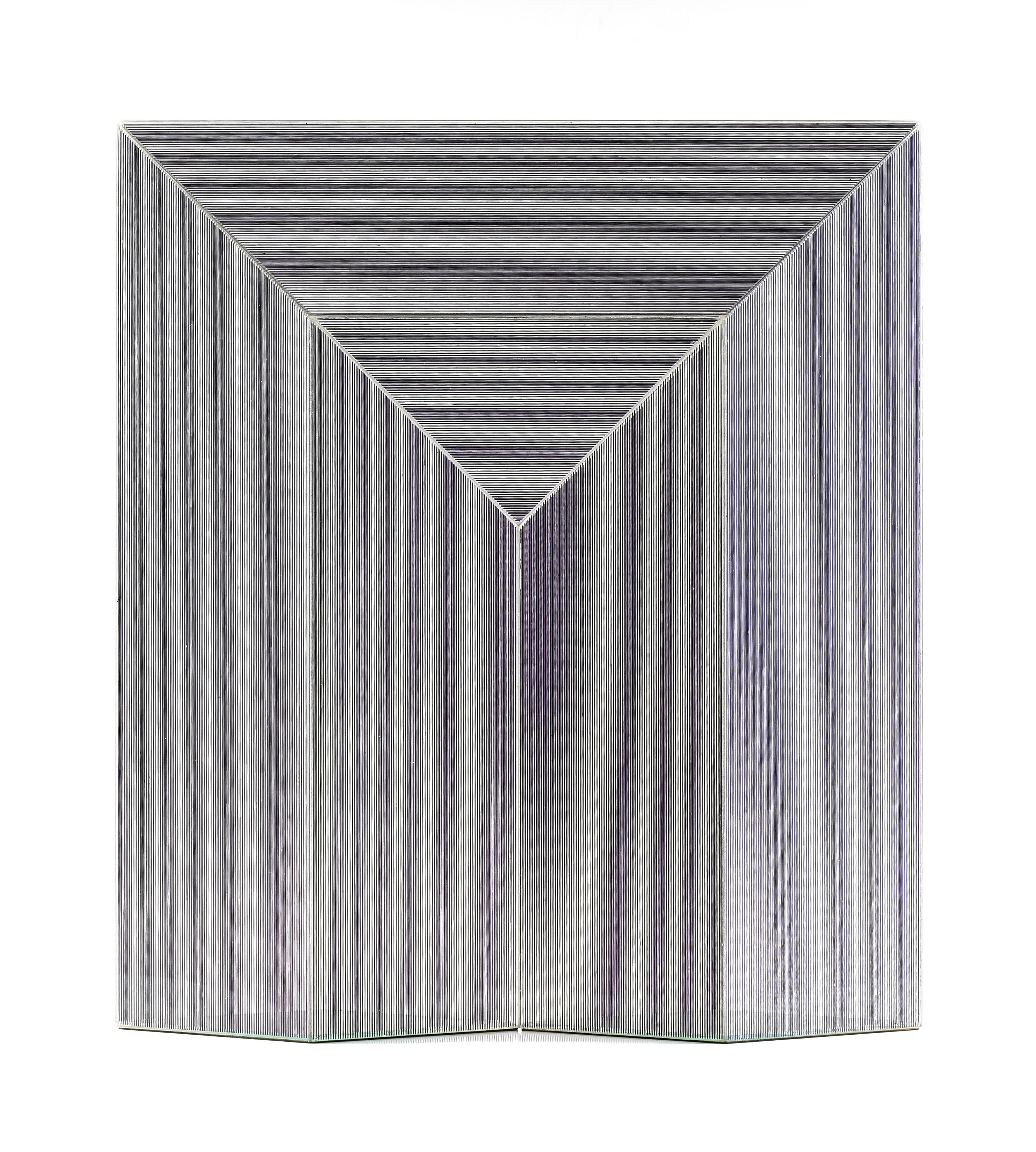 Sydney Cash | Pinstripe Geometric Structure, (1988) | MutualArt