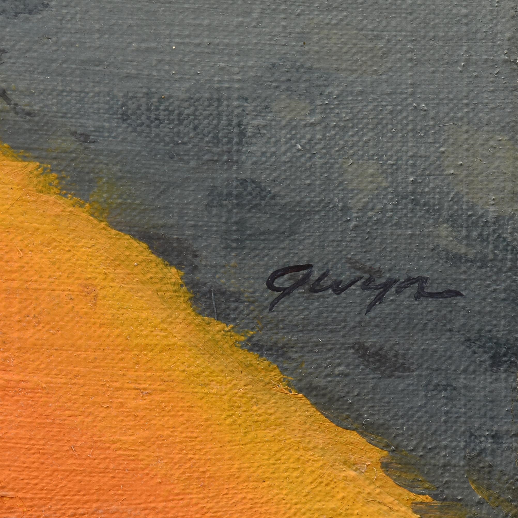 Woody Gwyn | Roadway with Reflectors, | MutualArt