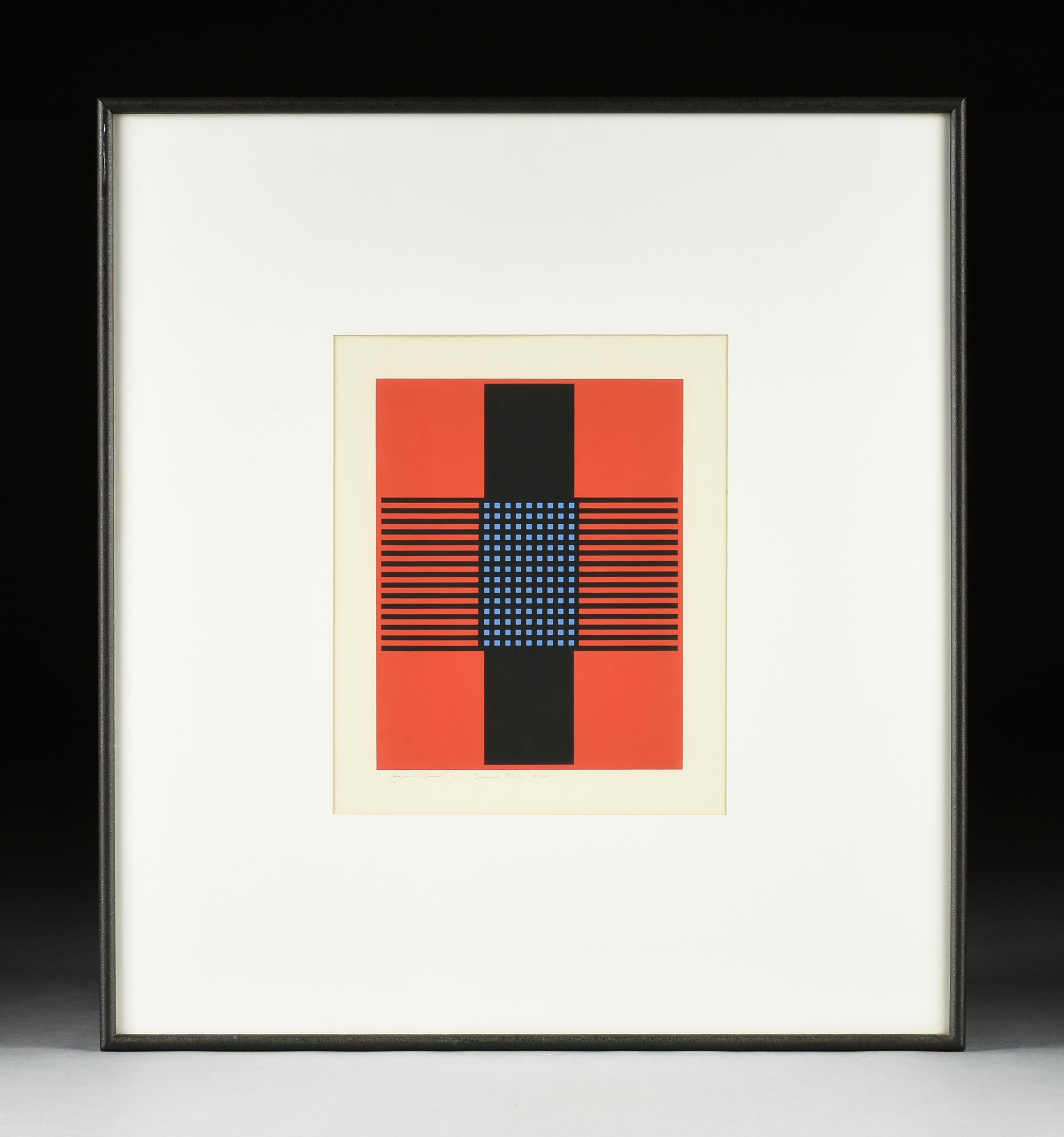 Harold Krisel | Crossed Grid (1970) | MutualArt