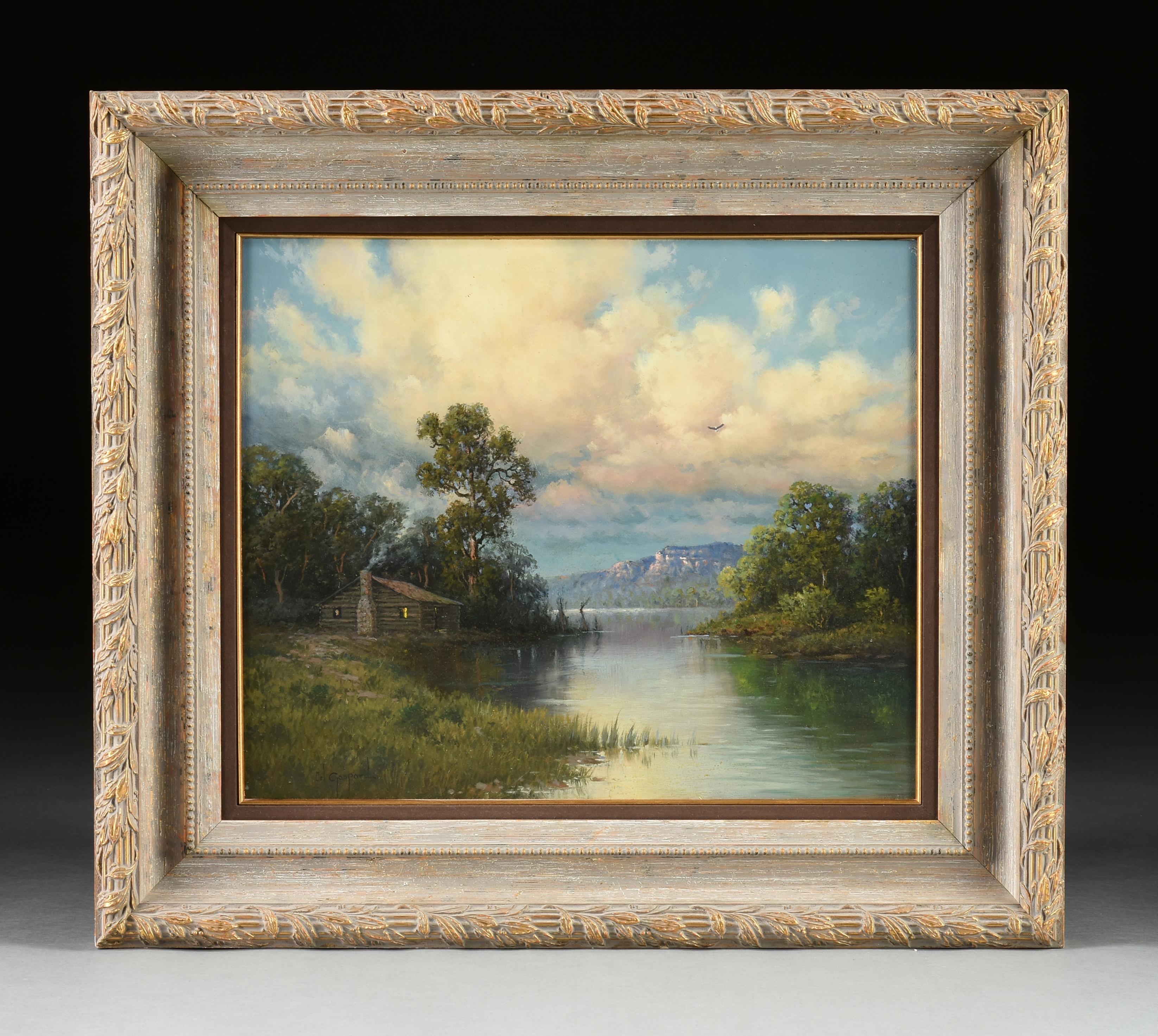 Cal Gaspard | Still Water Cabin, | MutualArt