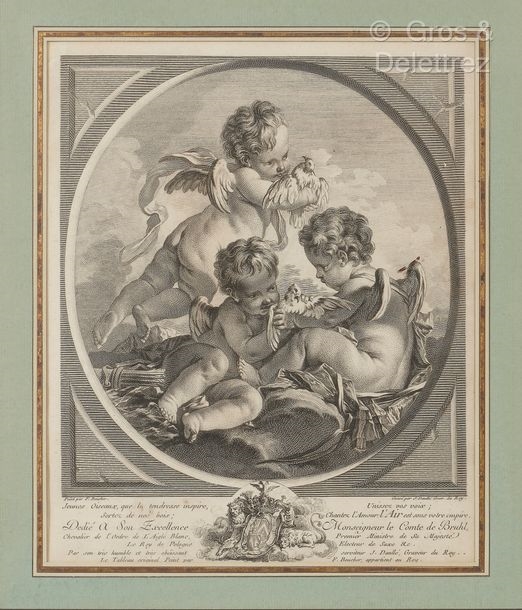 Jean Daulle | Two black engravings | MutualArt