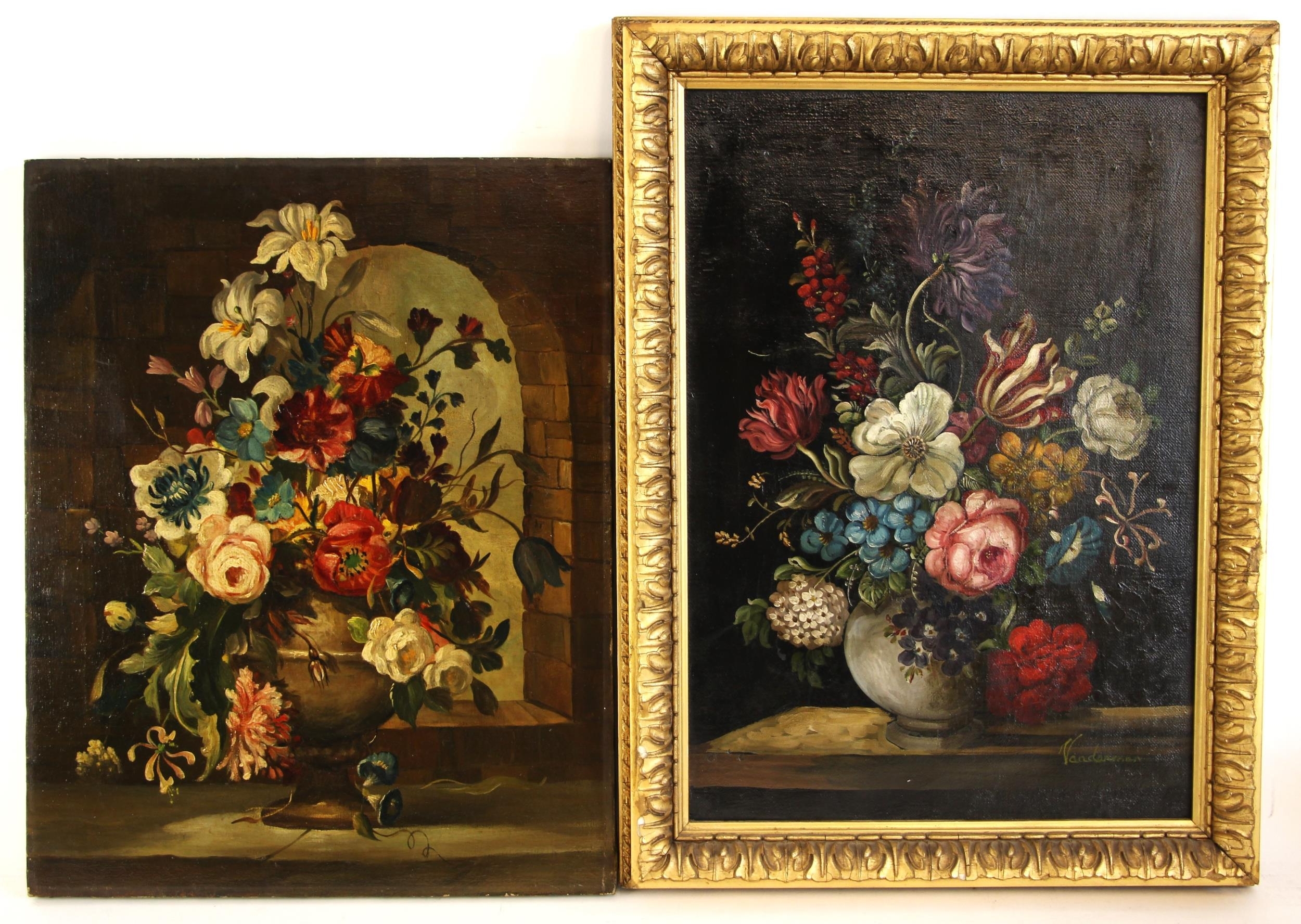 E. Vanderman | Still life with flowers | MutualArt