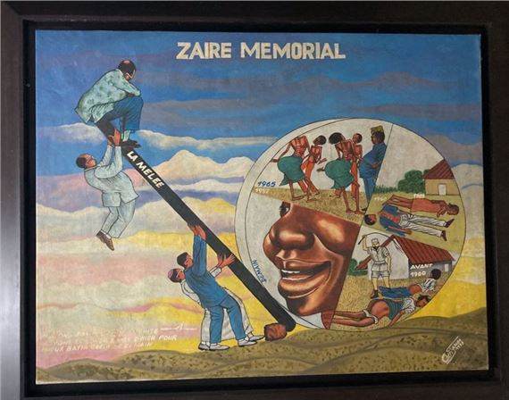 Chéri Samba | Zaire Memorial (1997) | MutualArt