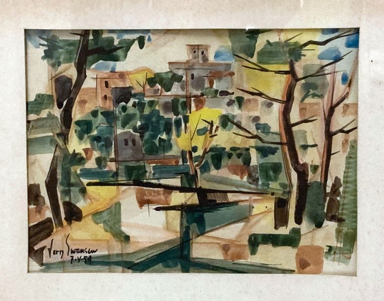 Vern Swanse | Village | MutualArt