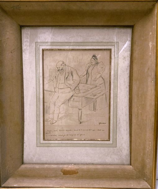 Jean-Louis Forain | The couple | MutualArt