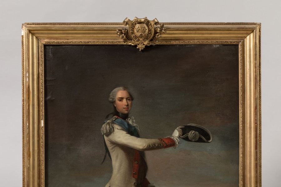 Ferdinand Bizard | Portrait of Louis Stanislas Xavier (1865) | MutualArt