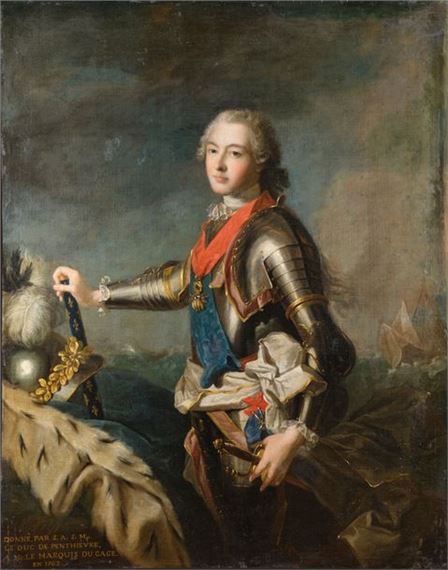 Jean-Marc Nattier | Portrait of the Duc de Penthièvre | MutualArt