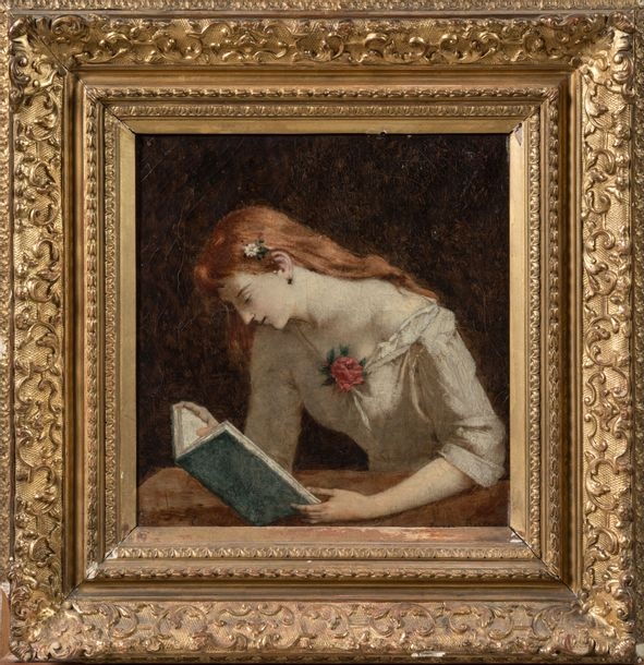 James Bertrand | Woman reading | MutualArt