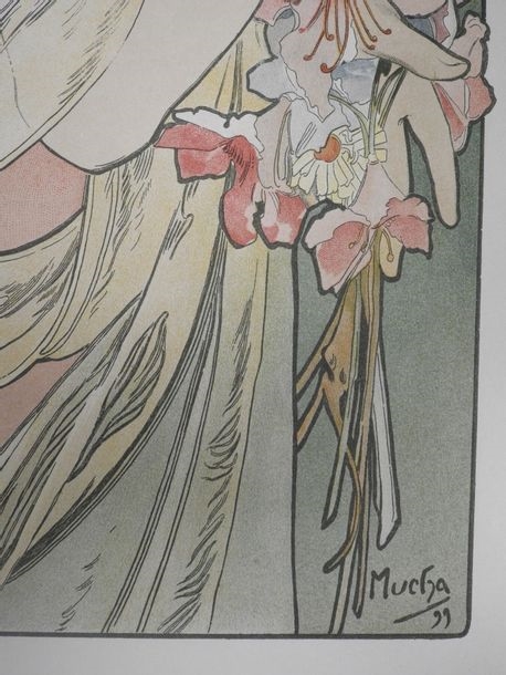 Alphonse Mucha | The Primrose and the Feather (1899) | MutualArt