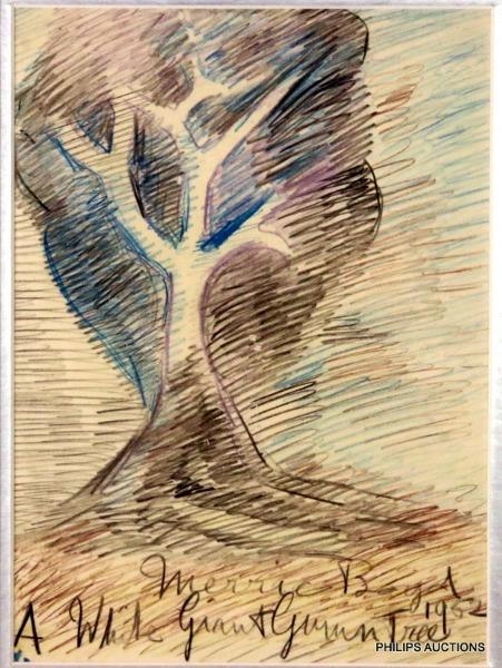 William Merric Boyd | A White Giant Gumn Tree (1952) | MutualArt