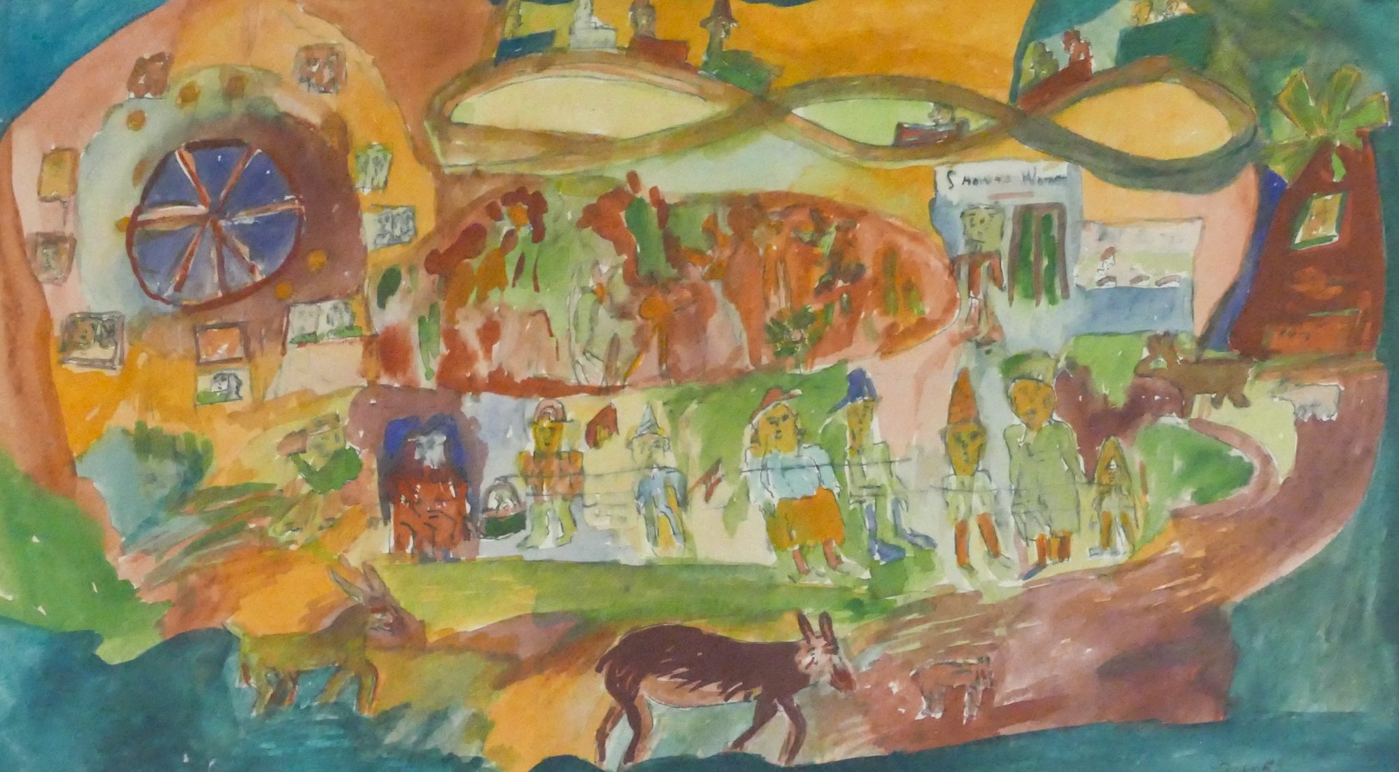 Pehr Hallsten | Circus 1953 (1953) | MutualArt