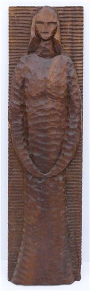 Leroy Setziol | Standing Woman Relief | MutualArt