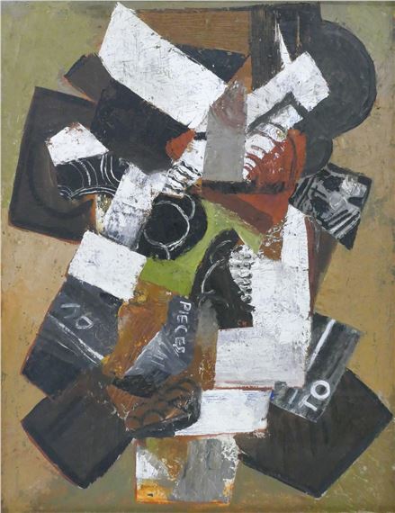 Eunice Jensen Parsons | Arrangement in Black, Brown & White 1964 (1964 ...