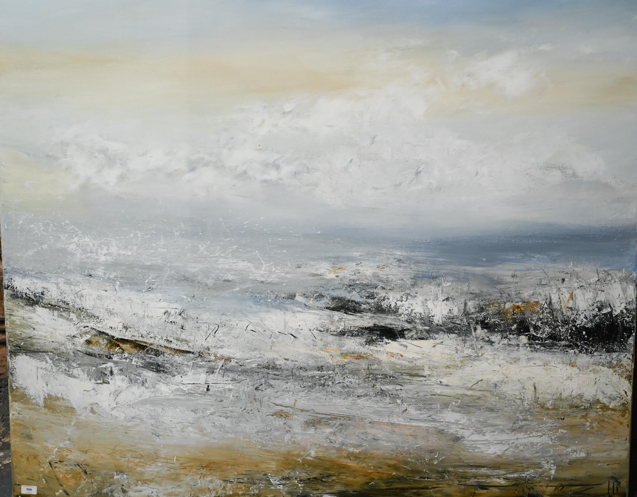 Hettie Pittman | An extensive abstract landscape | MutualArt