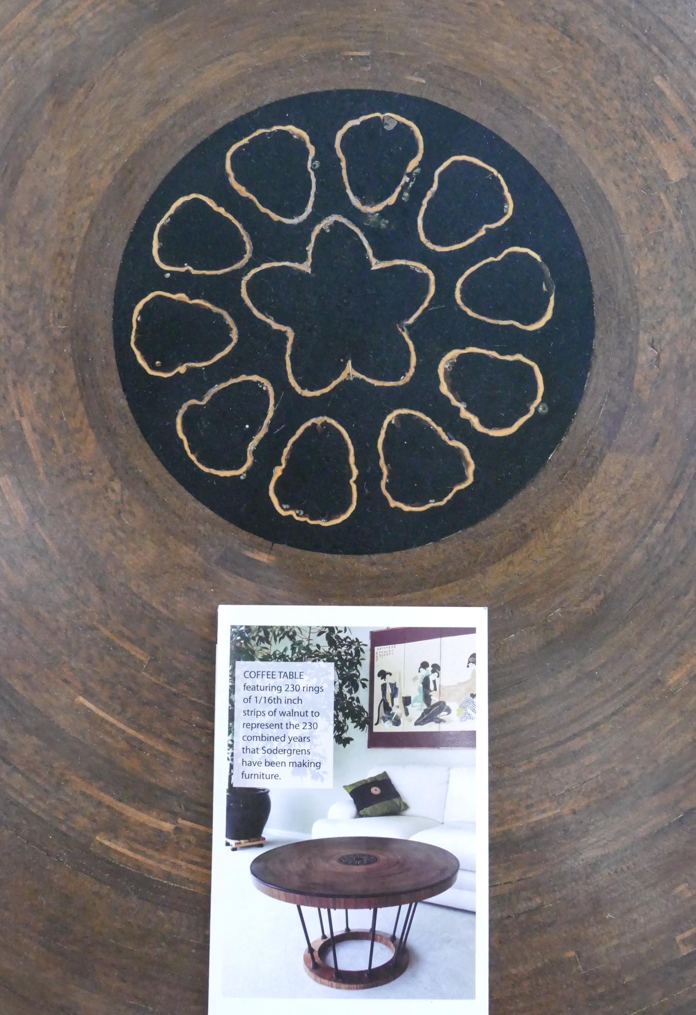 Evert Sodergren | Family Tree Round Coffee Table | MutualArt