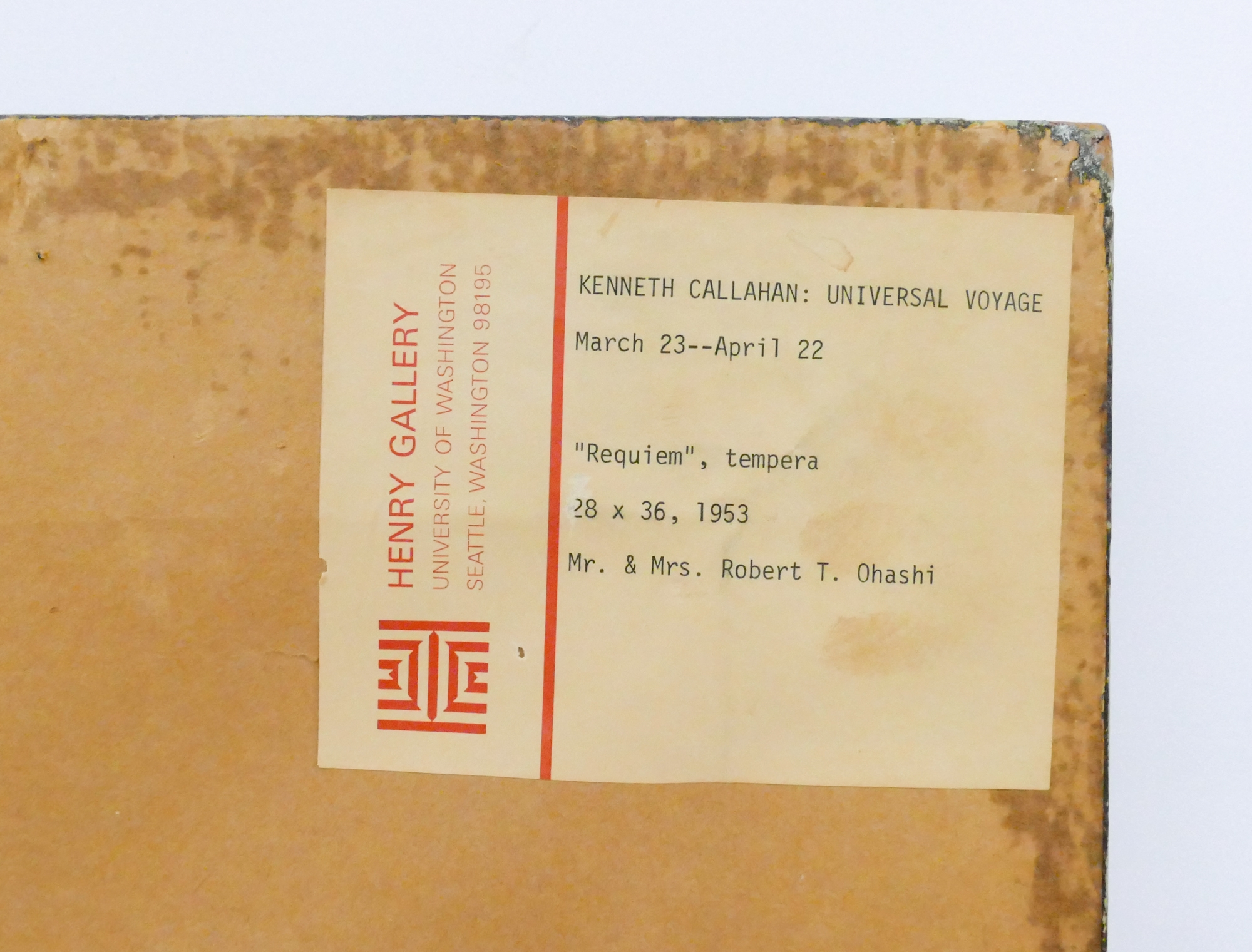 Kenneth Callahan | Requiem 1953 (1953) | MutualArt