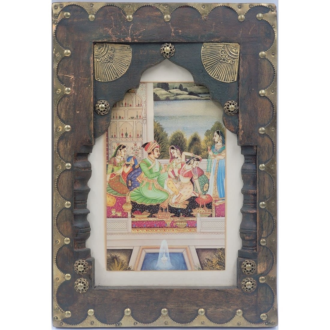 Indian School | Pair of Indian Figural Prints | MutualArt