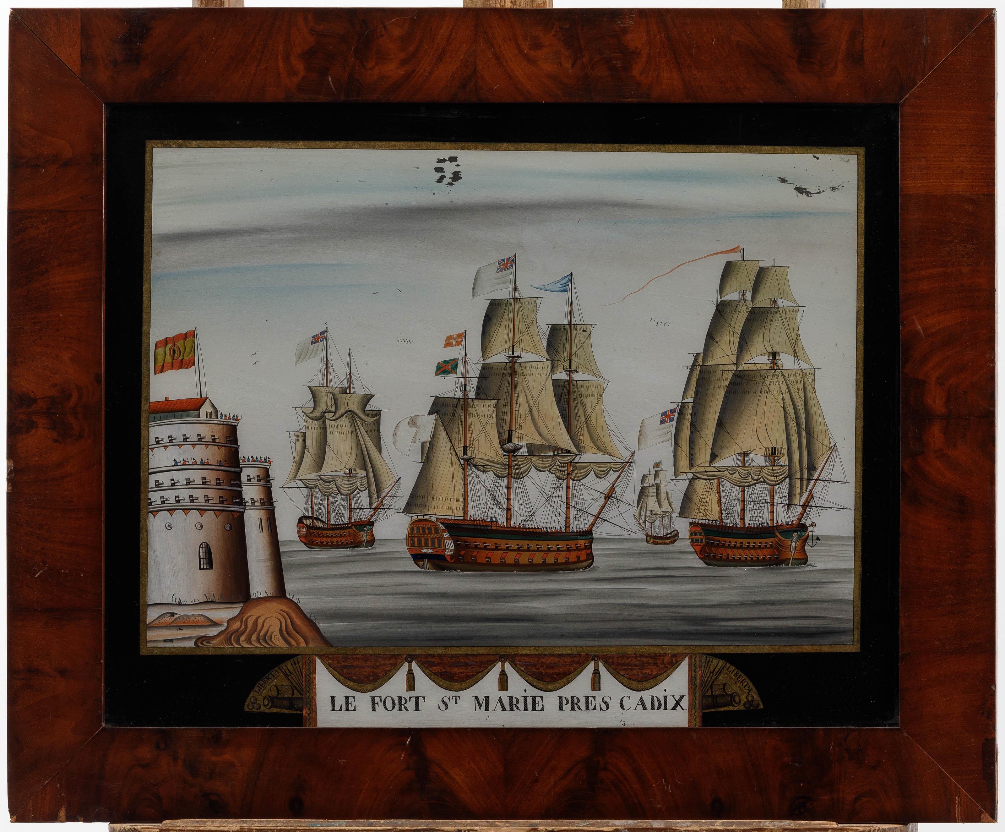 Petrus Weyts | Le Fort St Marie près Cadix (1830) | MutualArt
