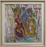 Renate Rutenberg | Tischstillleben mit Flaschen | MutualArt