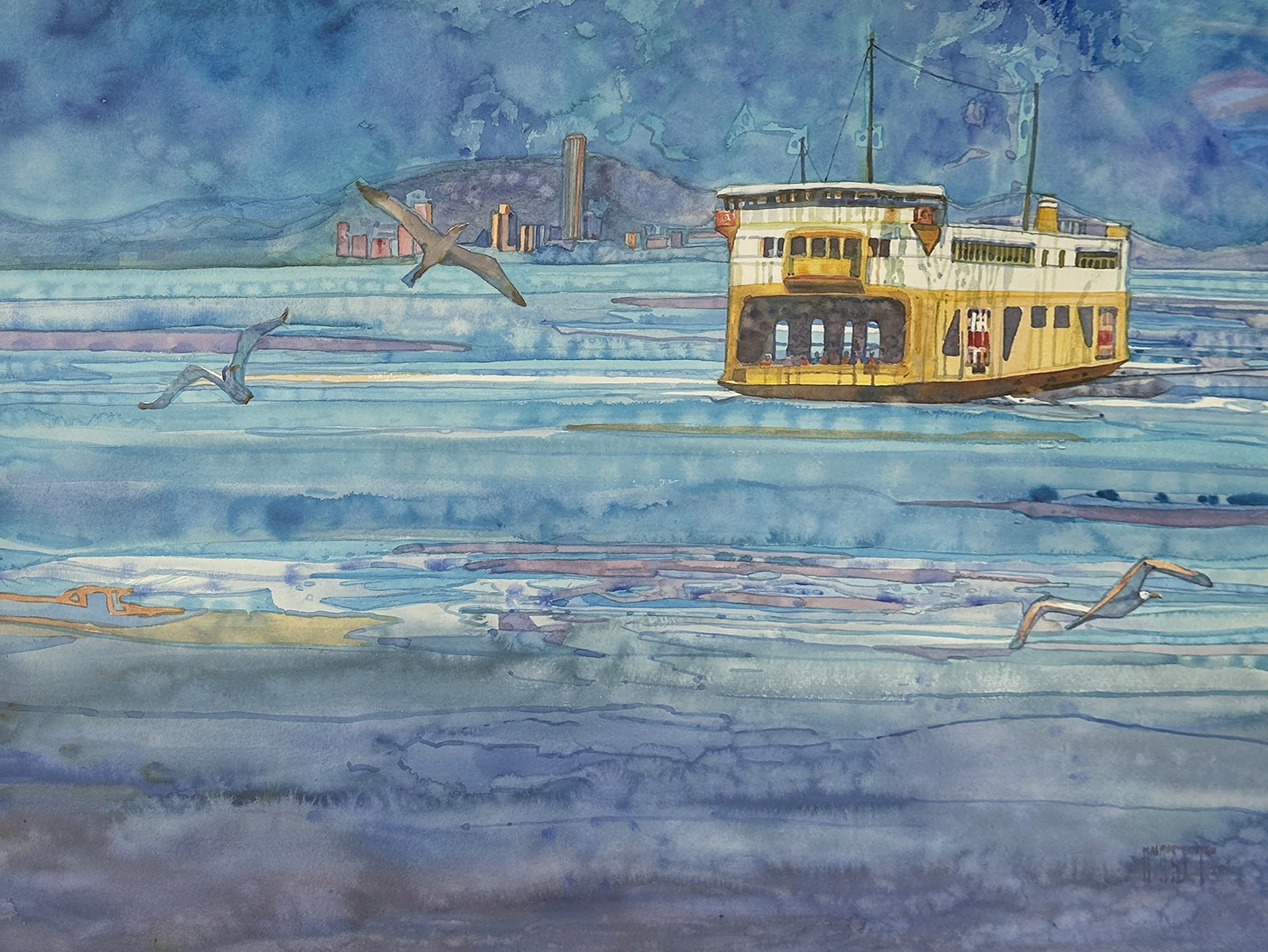 Maamor Jantan | Penang Ferry Series (2020) | MutualArt