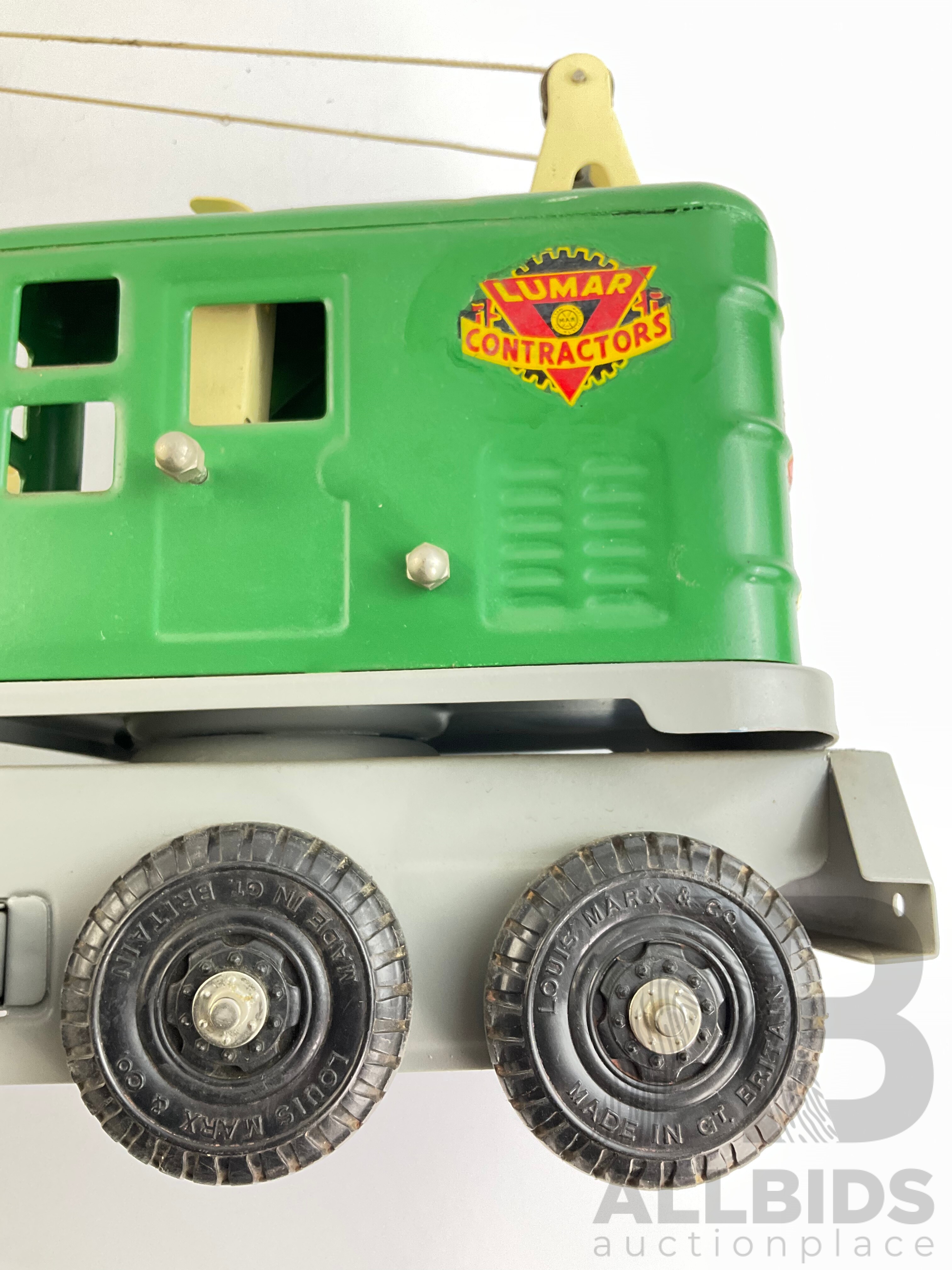 Louis Marx | Vintage Louis Marx and Co Pressed Steel Toy Lumar ...