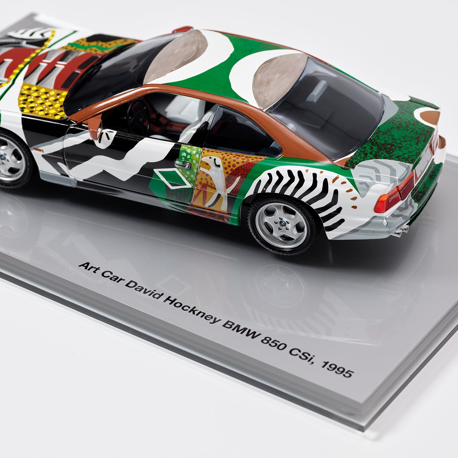 David Hockney | Art Car David Hockney BMW 850 CSi, 1995 (2003) | MutualArt