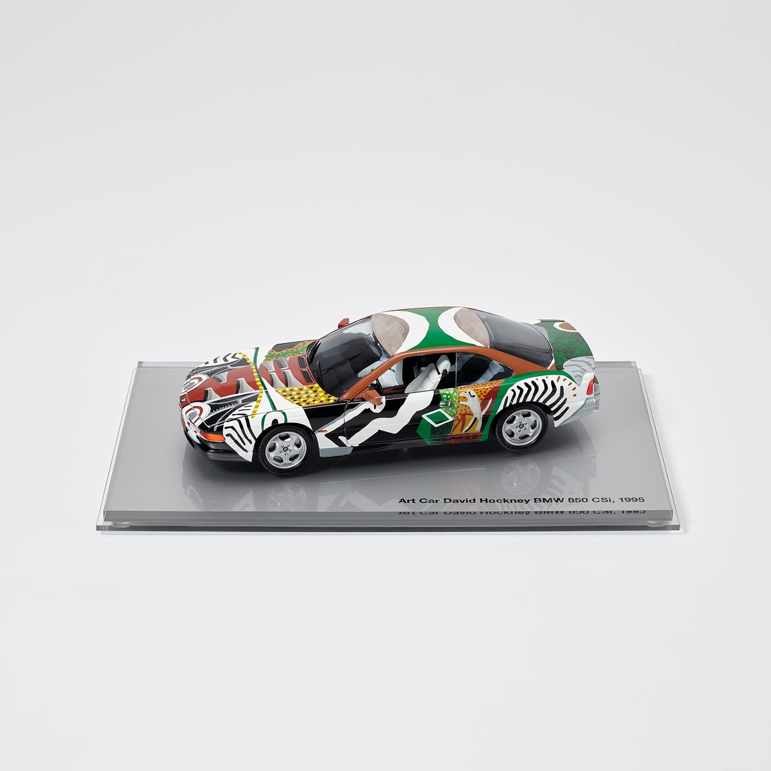 David Hockney | Art Car David Hockney BMW 850 CSi, 1995 (2003) | MutualArt