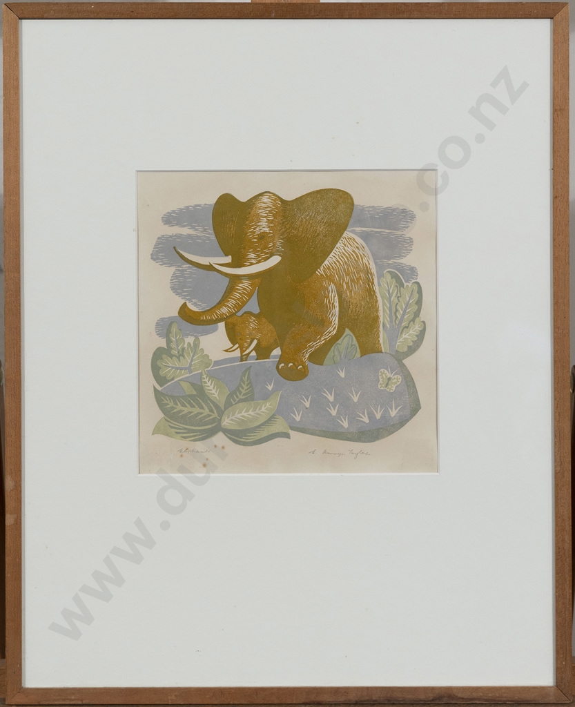 E. Mervyn Taylor | Elephants | MutualArt