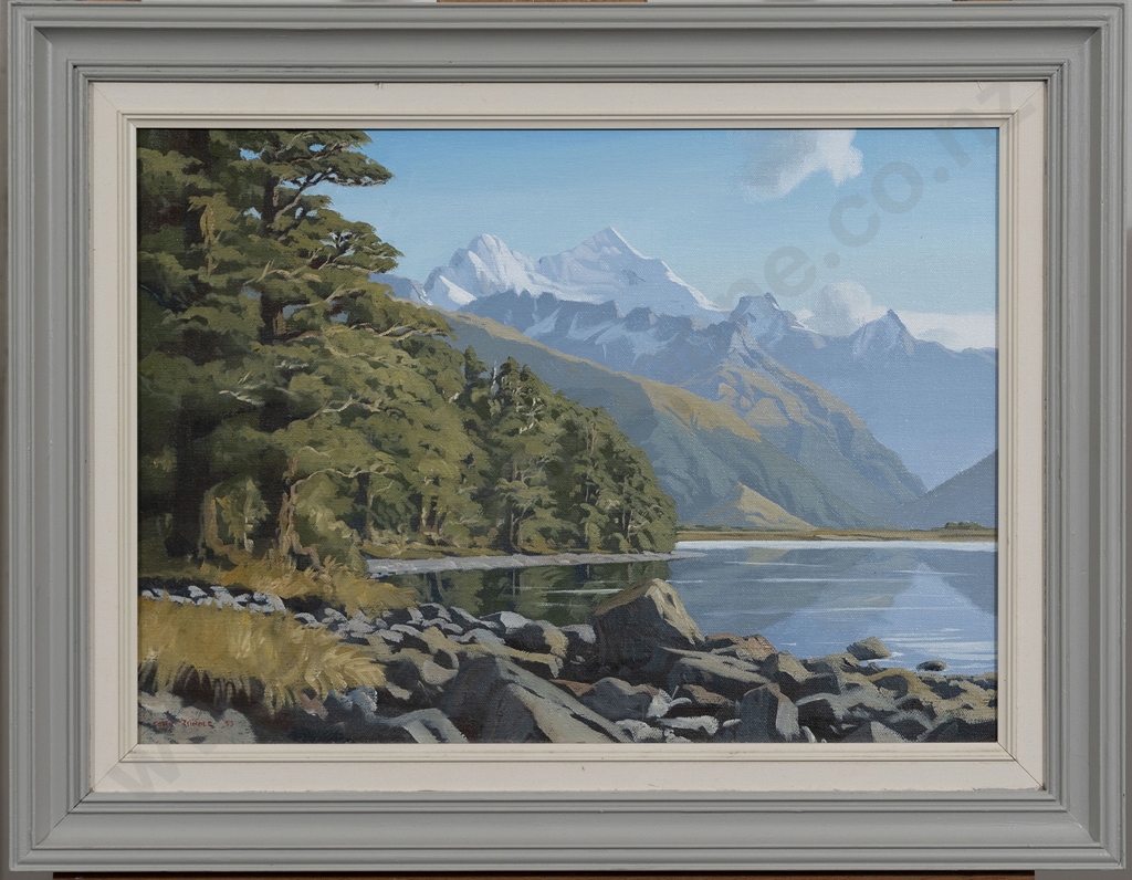 John Rundle | Lake Wakatipu & Mt Earnslaw (83) | MutualArt