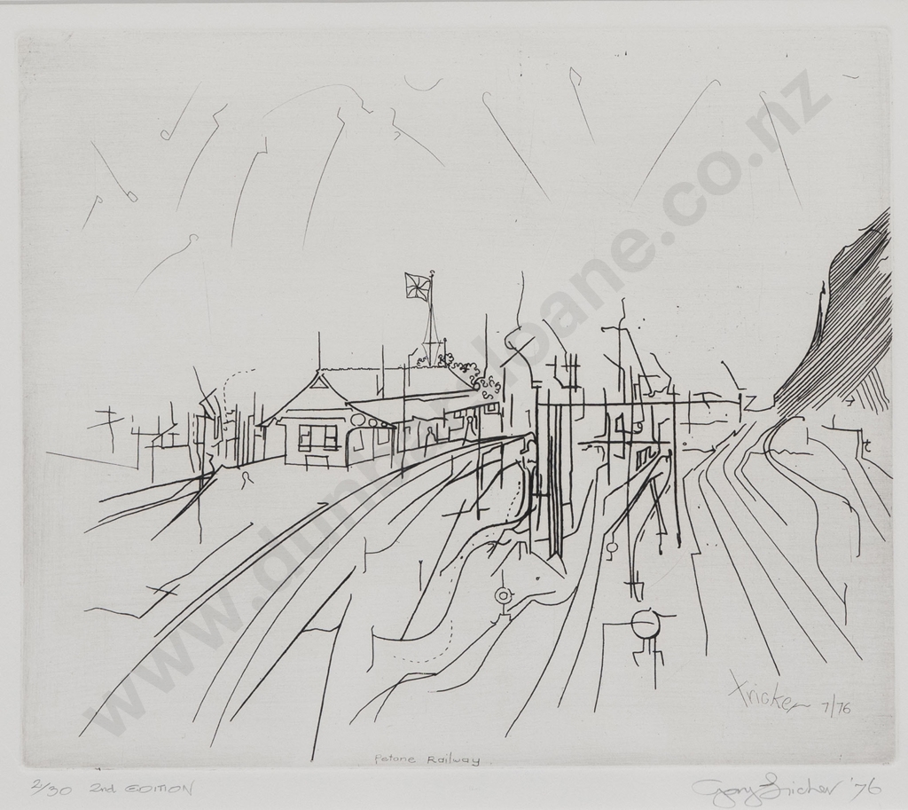 Gary Tricker | Petone Railway (76) | MutualArt