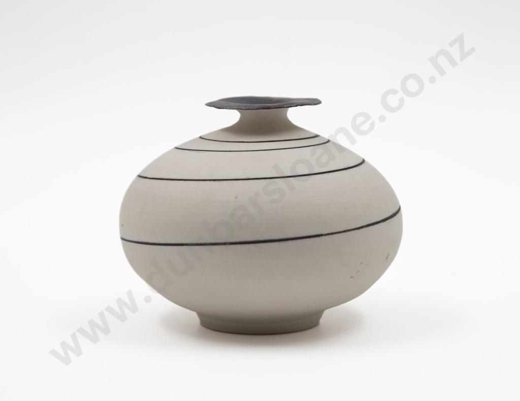 Christine Bell-Pearson | Squat Ovoid Vase | MutualArt