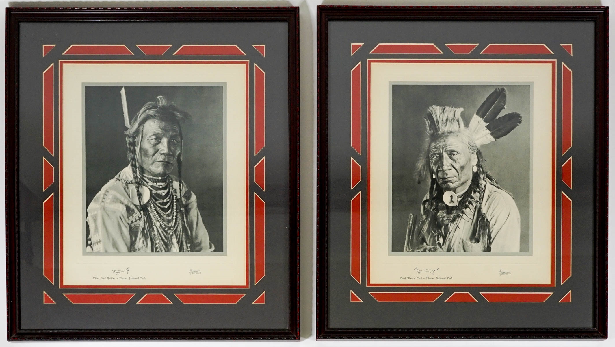 Tomar Jacob Hileman | Chief Weasel Tail and Chief Bird Rattler | MutualArt