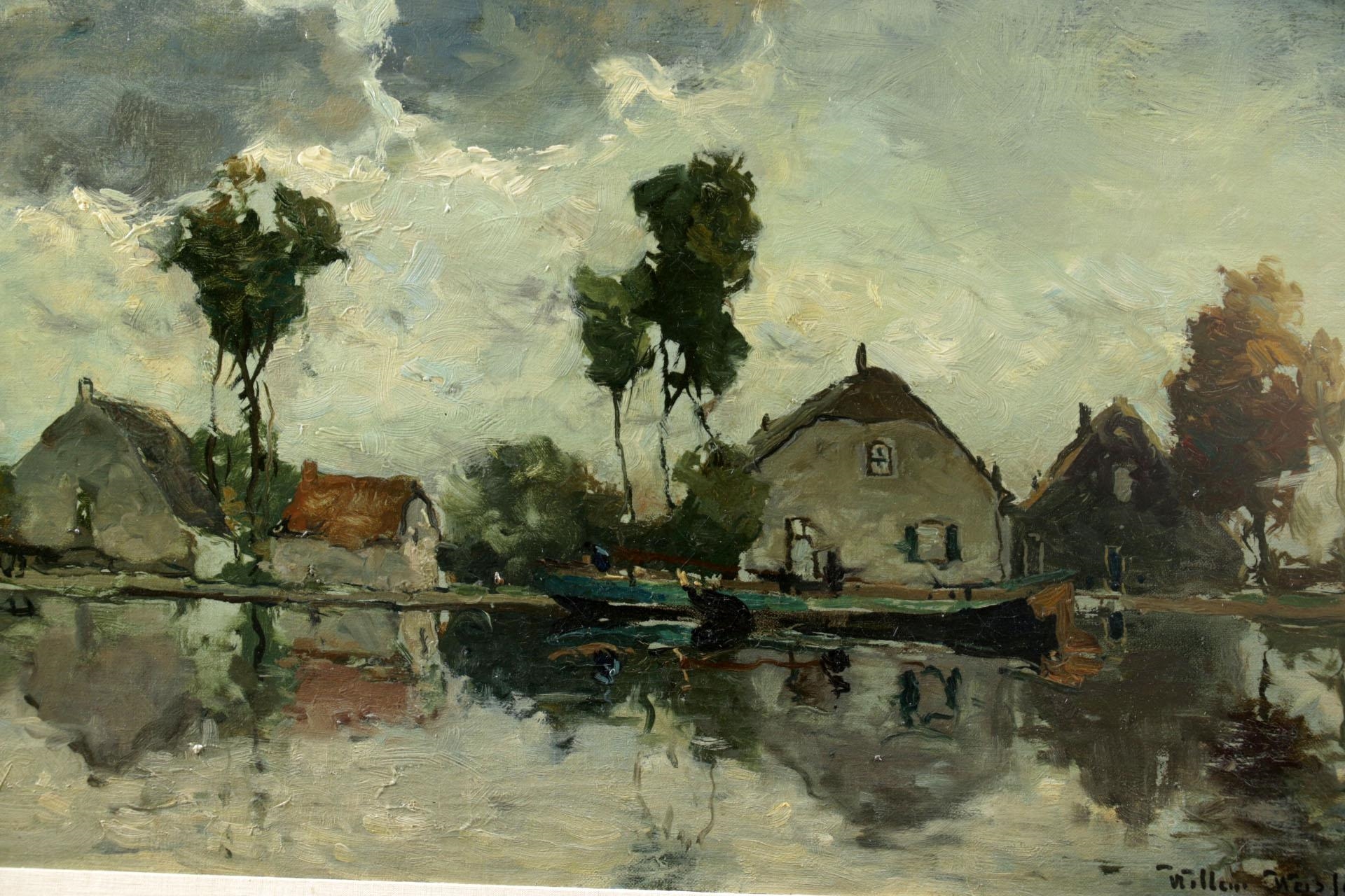 Willem Johannes Weissenbruch | Under the blossom tree | MutualArt