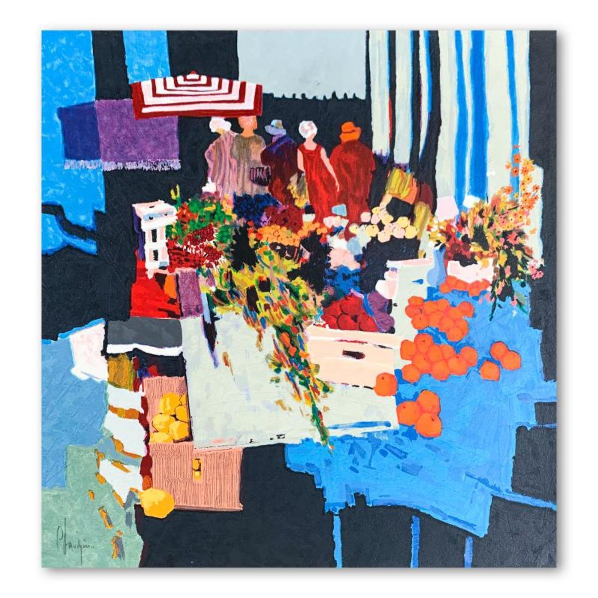 Claude Fauchère | Market Scene | MutualArt