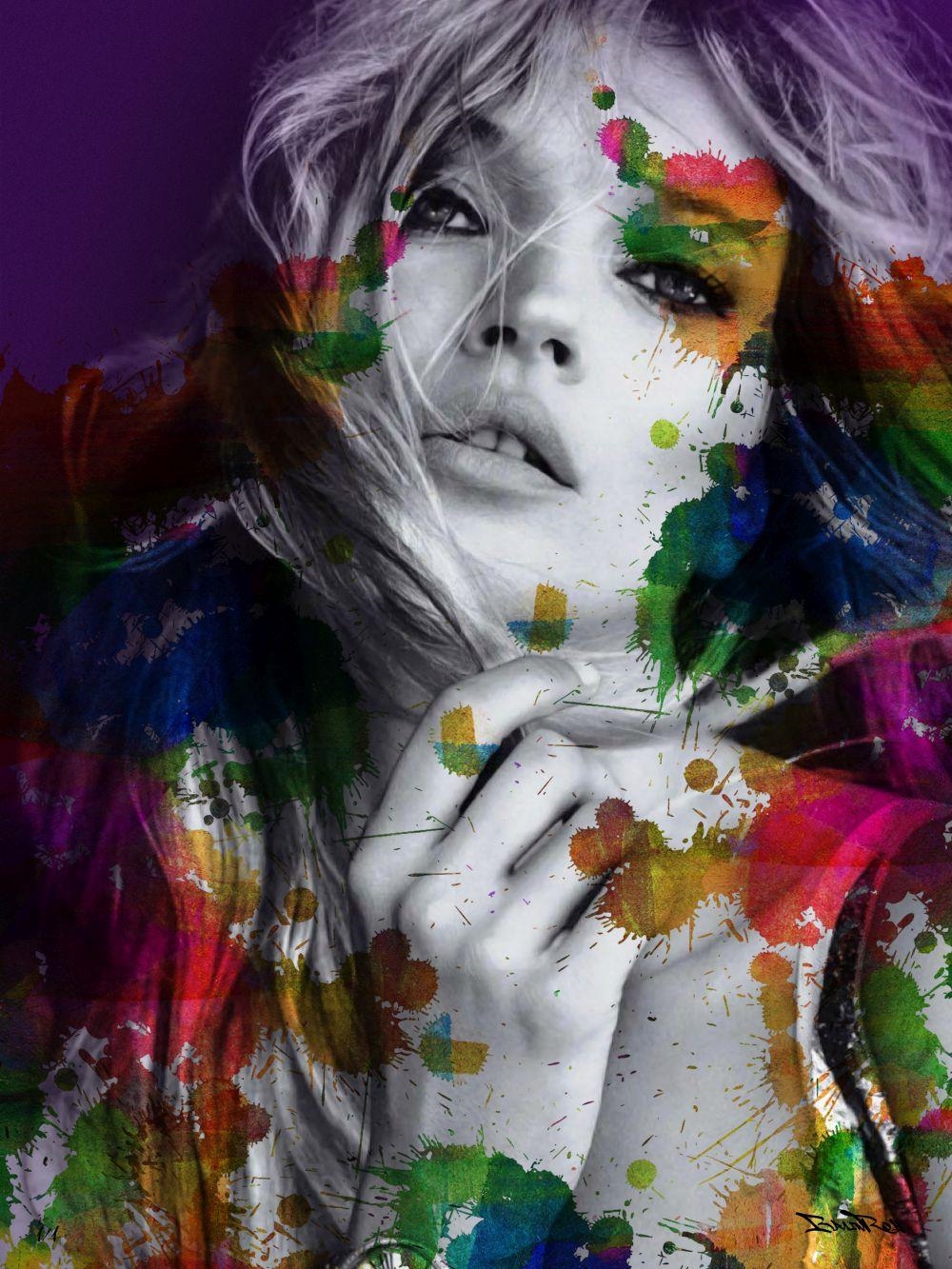 Brain Roy | Kate Moss Paint | MutualArt