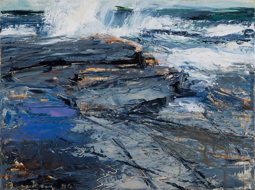 Donald Teskey | Angry Sea (2005) | MutualArt