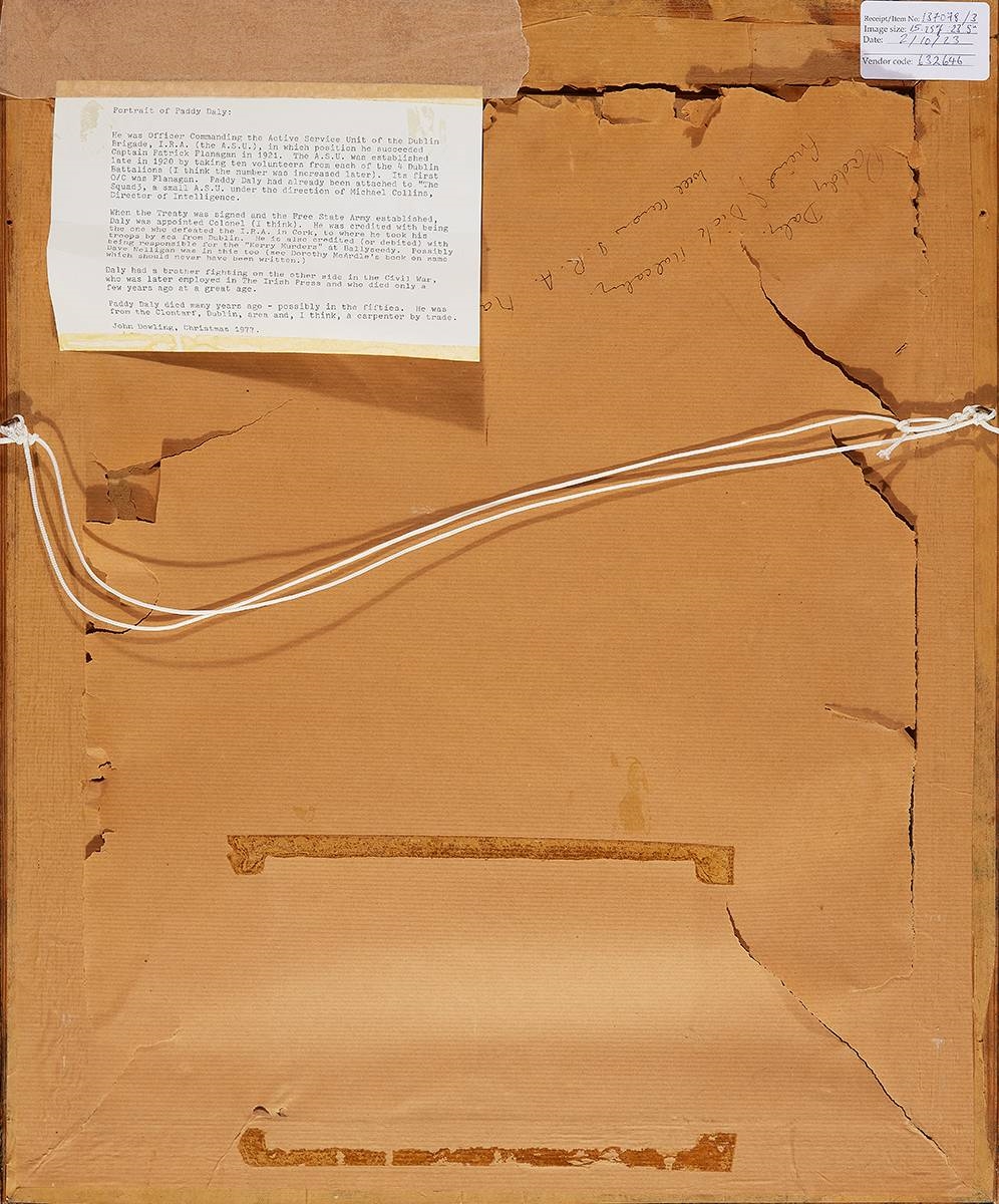 Sean Keating | PORTRAIT OF PADDY DALY | MutualArt