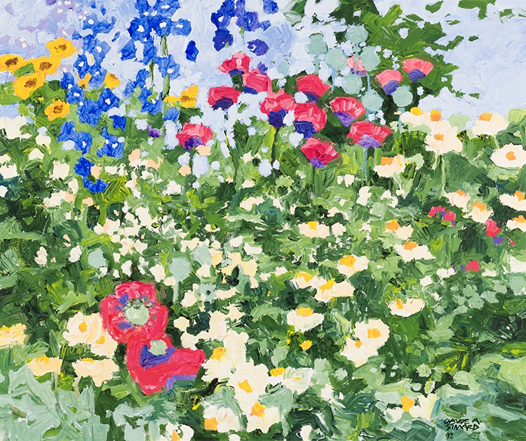 Claude A. Simard | Bouquet with Zinnias (1996) | MutualArt